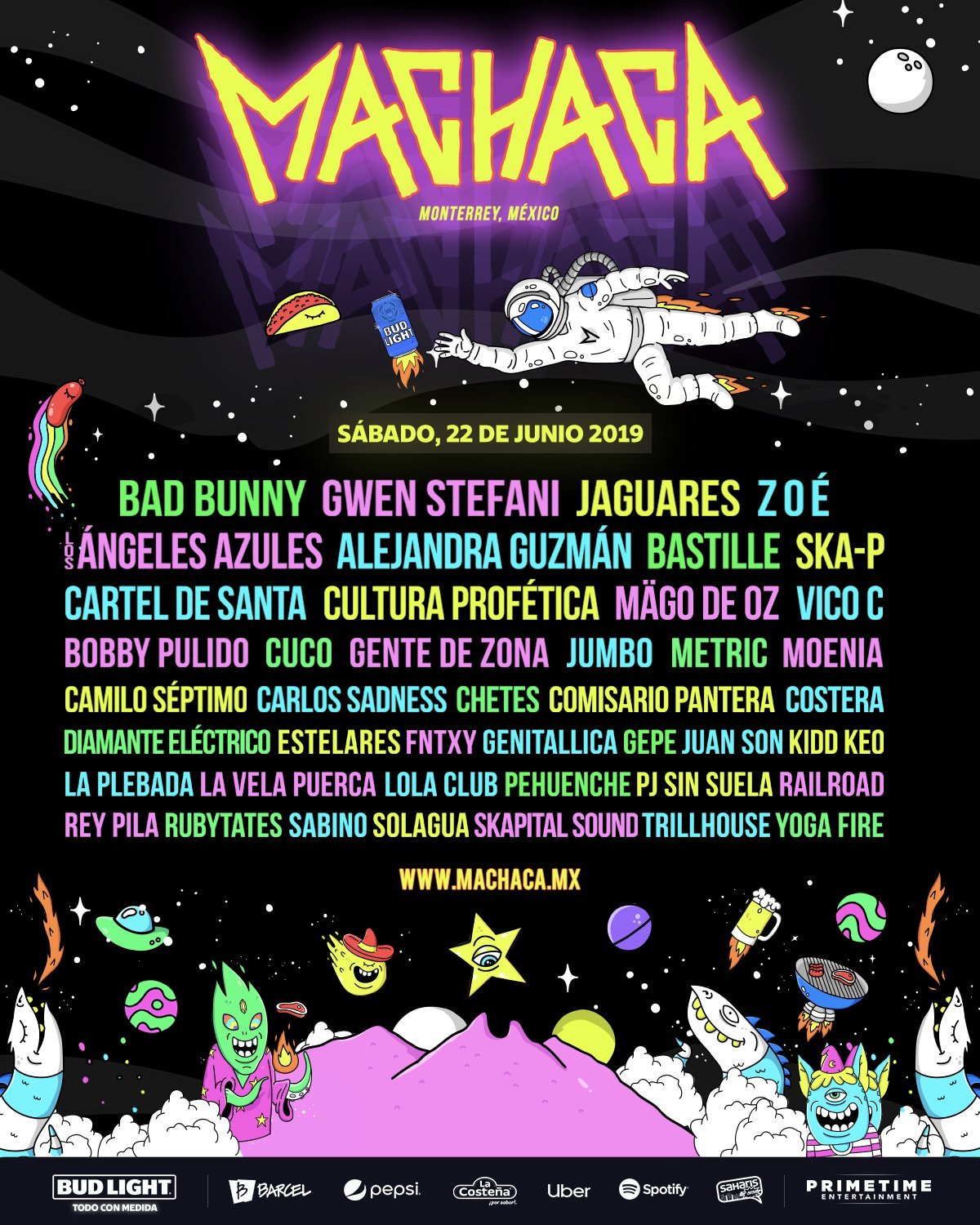 Machaca Fest lanza su lineup de la edición 2019 - El Semanario de Nuevo ...