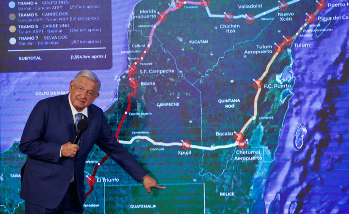 El Tren Maya va dice AMLO - El Semanario de Nuevo León
